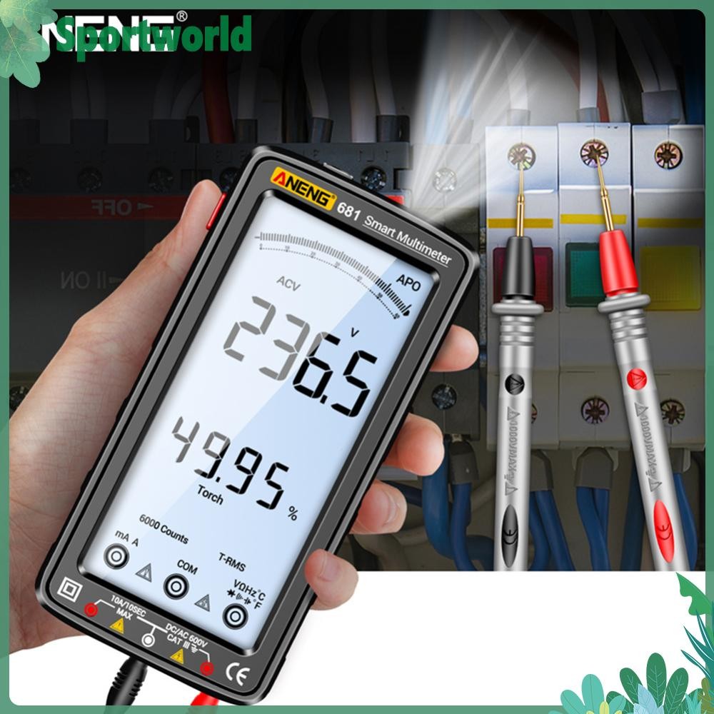 ANENG Electrical Capacitance Meter Anti-burn Temp Resistance Testers ...