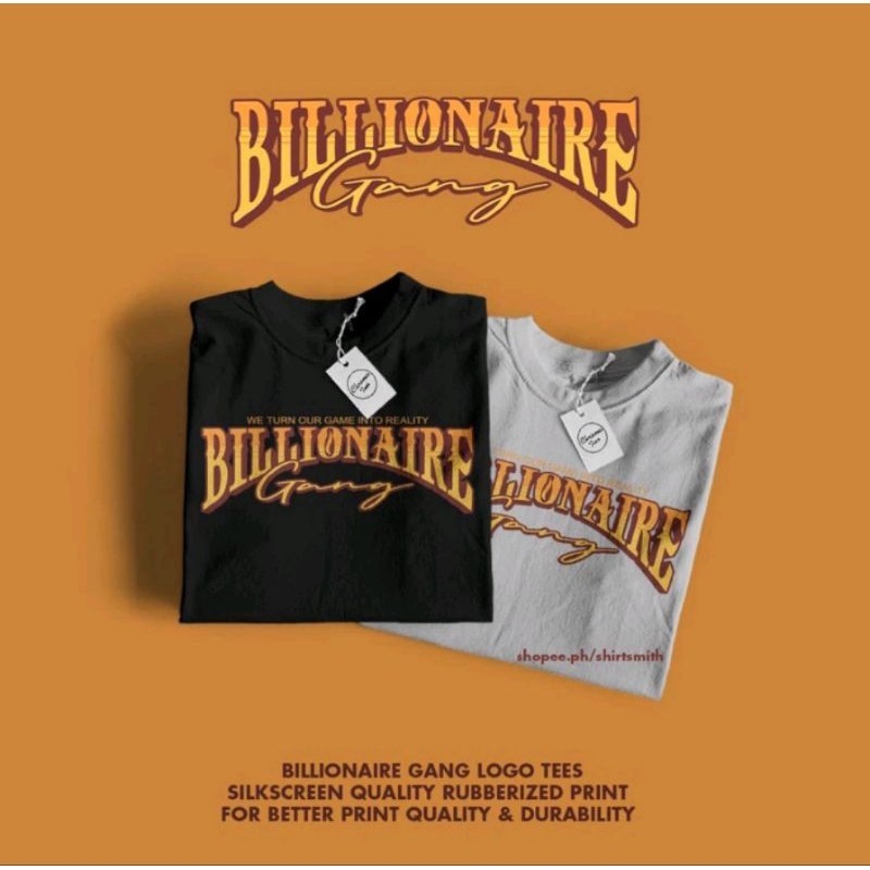 Billionaire gang Active Life Round Neck Tees: Durable Combed Cotton for ...