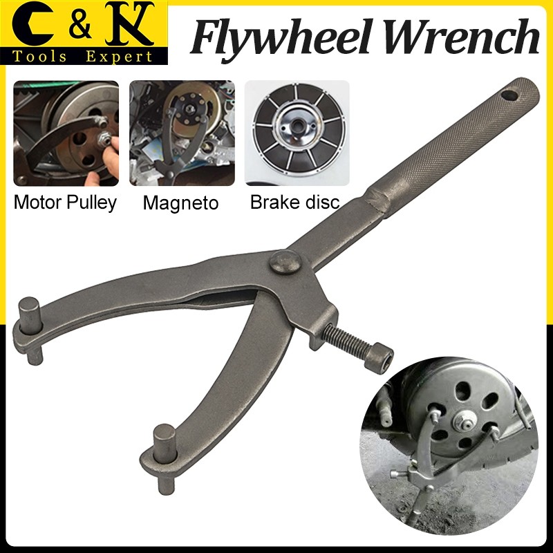 Y-Type Flywheel Clutch Wrench Magneto Fixed Plier Clamp Puller ...