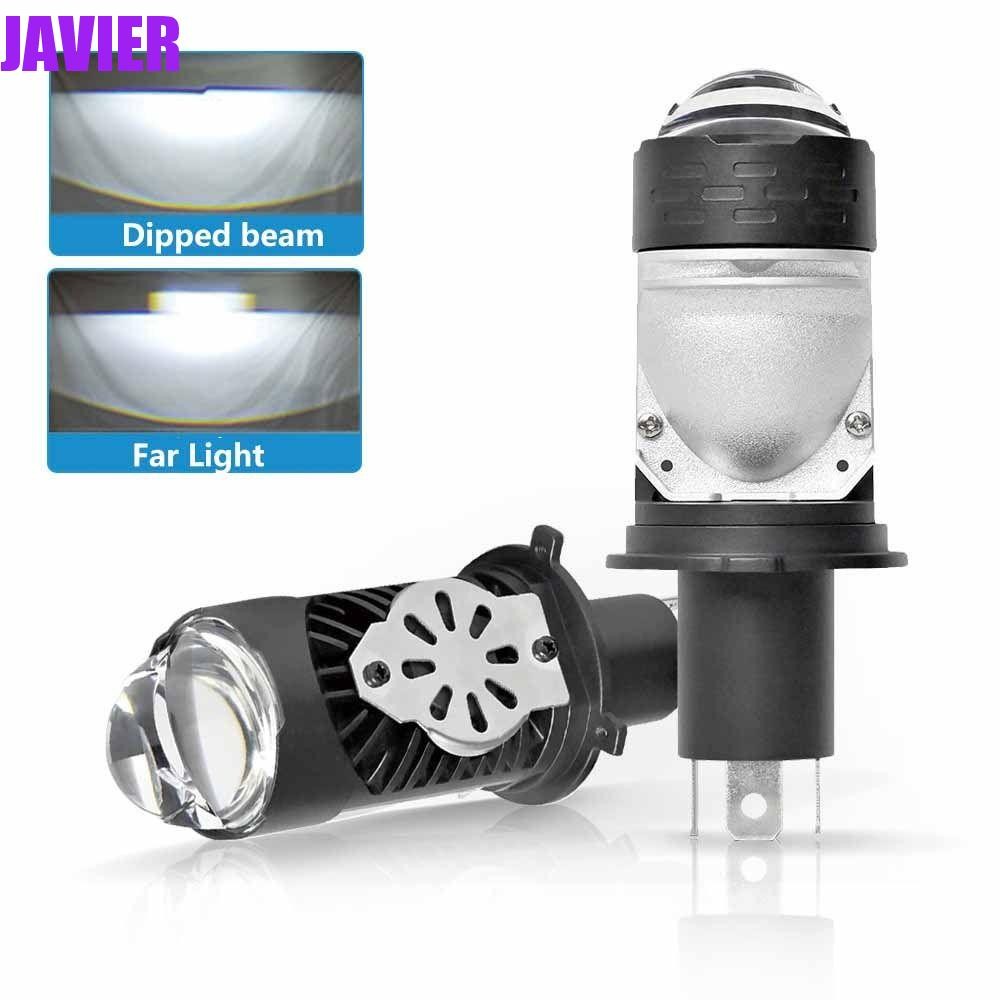 JAVIER H4 LED Projector Len, High Power Super Bright H4 LED Headlight ...