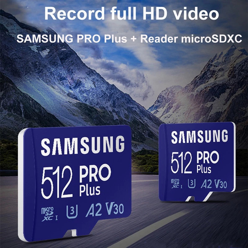 Samsung PRO PLUS EVO Micro SD TF Card Original Memory 32 64 128 256 512GB 1TB Camera | Shopee ...