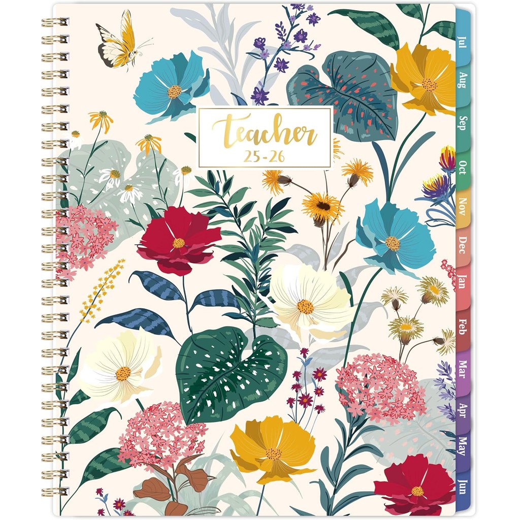 2025-2026 Teacher Planner, JUL 2025 - JUN 2026, Lesson Planner 2025 ...