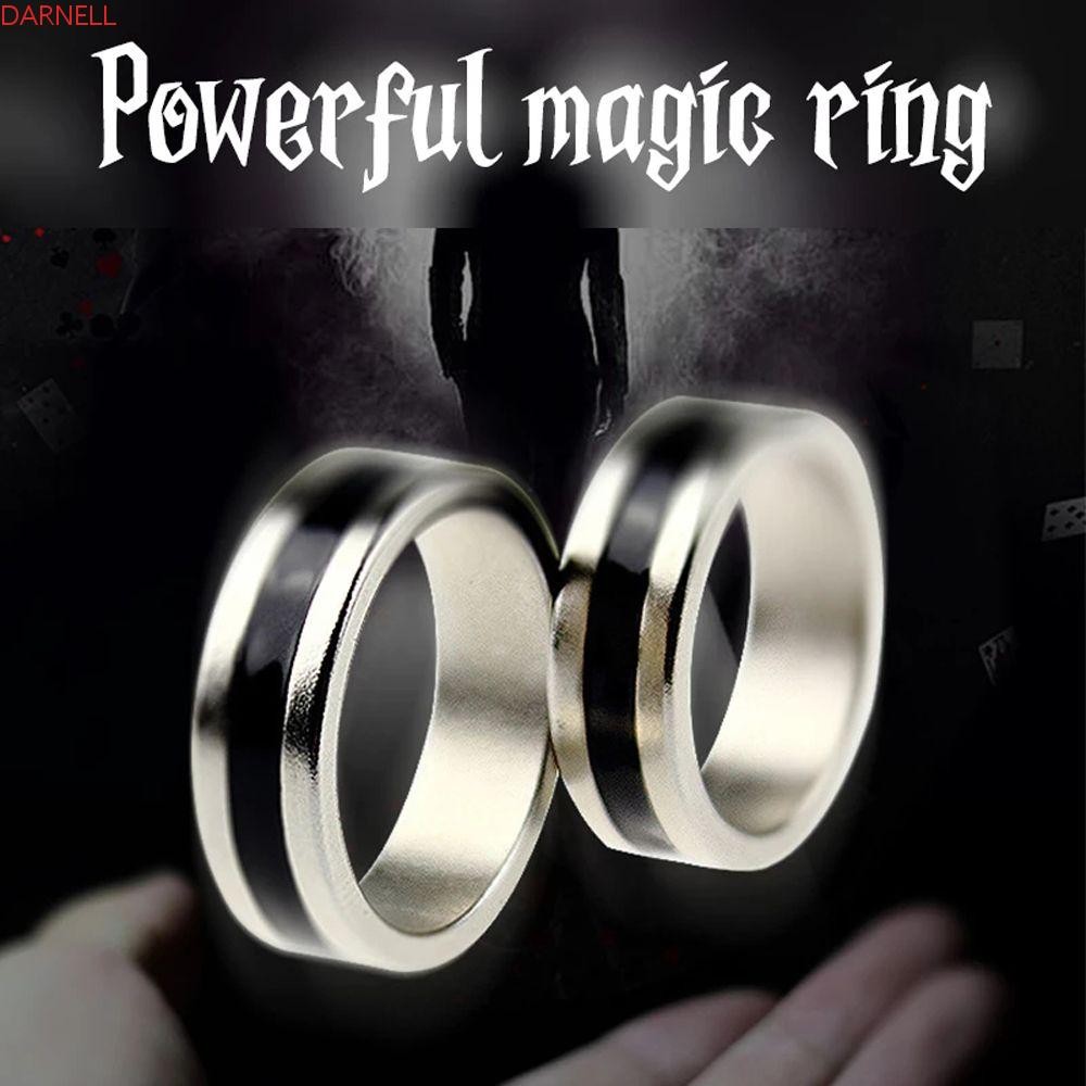 DARNELL Magic Magnet Ring Children Close Up Performance Strong Magnet ...