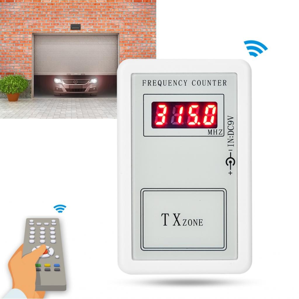 Handheld Digital Frequency Meter Counter Remote Control Tester Tools ...