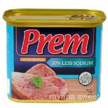 Prem Luncheon Meat Less Sodium 340g | Shopee Philippines