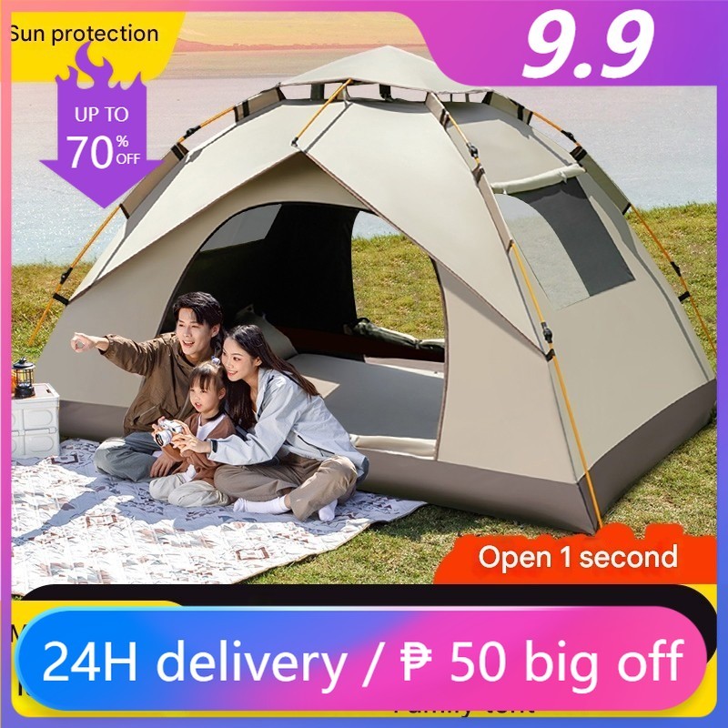 Tent for camping water proof automatic retractable outdoor portable ...
