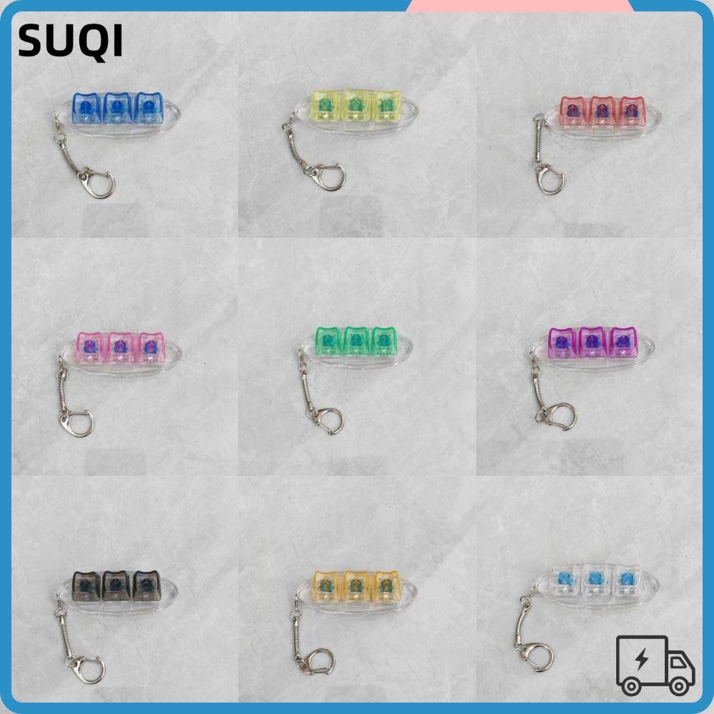 HI-SUQI Keycap Pinch Toy, 3Keys DIY Button Keycap, Finger Keyboard ...