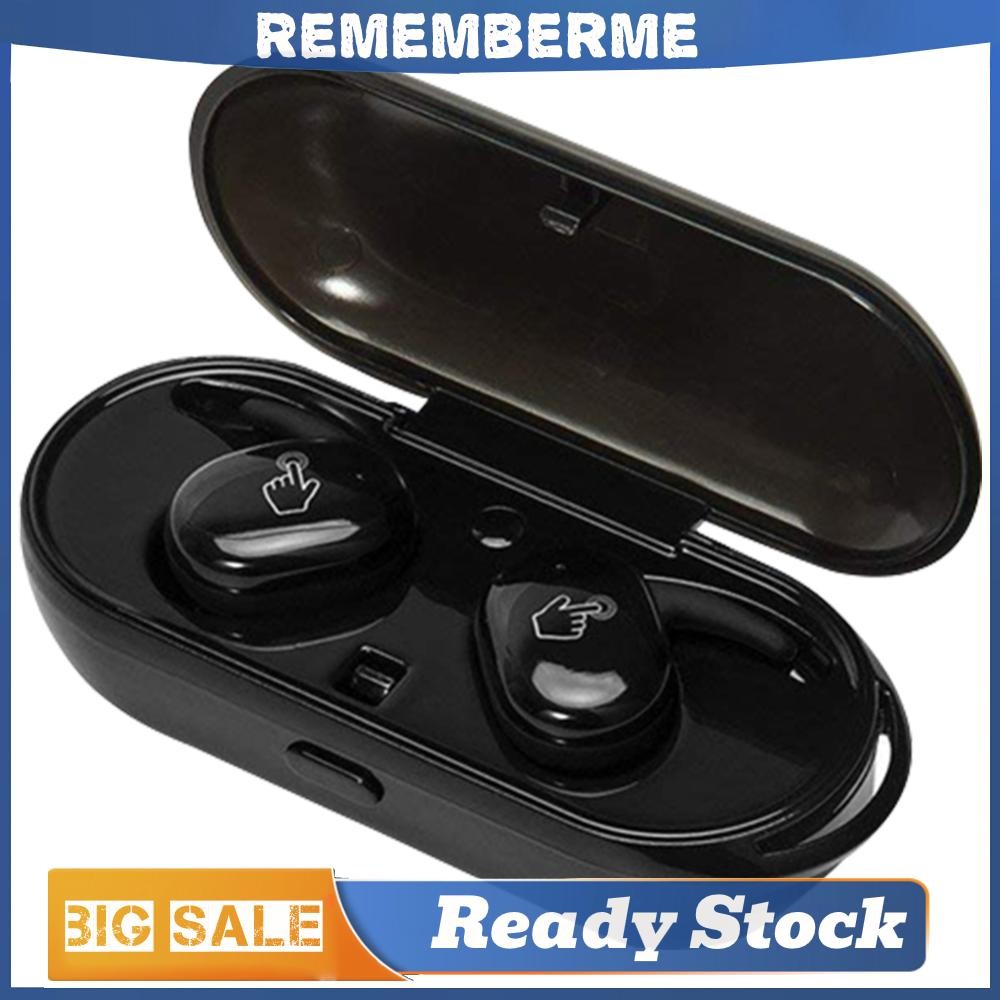 Y30 Bluetooth-compatible In Ear Earphones Earbuds with Charging Case ...
