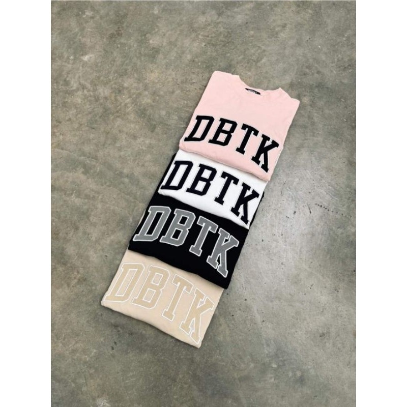 DBTK Merge Corduroy Tee | Black, Cream | Box Fit (Oversize) | Maico ...
