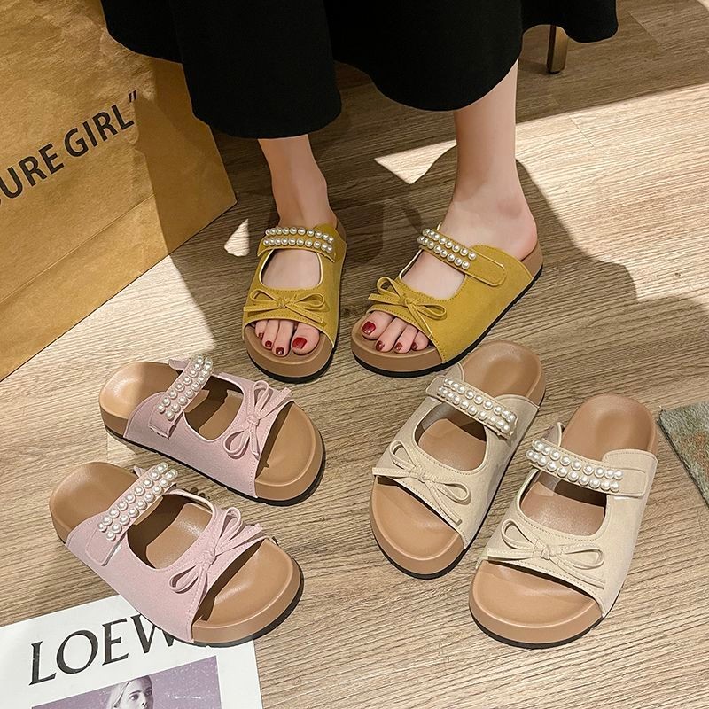 Birkenstock Flip-Flops 2025 Summer Collection - Pearl Bow Detail ...