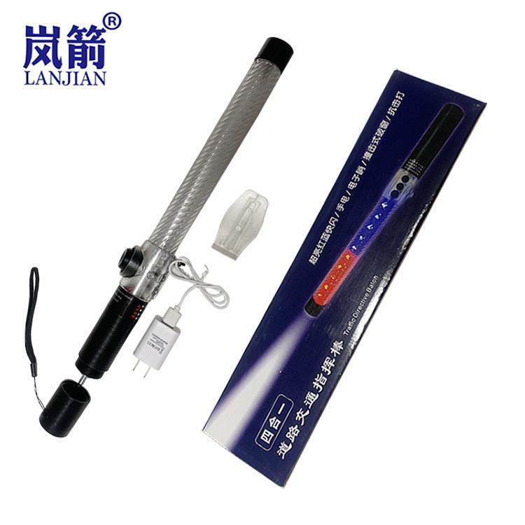 Lan Jian LANJIAN Road Traffic Baton Multifunctional Transparent ...