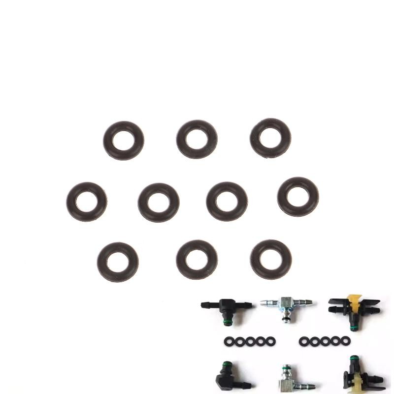 FPEC 10/50Pcsmon Rail Return Oil Backflow Connector Small O-ring For ...