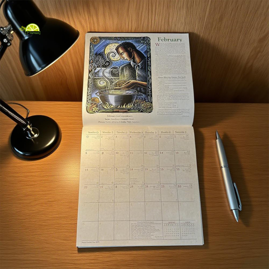 Pagan Lunar Cycle Planner 2026 Year-round Astrological Calendar 2026 ...