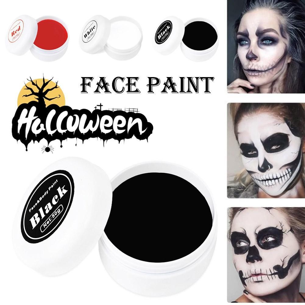 50ml Halloween Face Body Paint Based Makeup Painting Pigment Safe Non ...