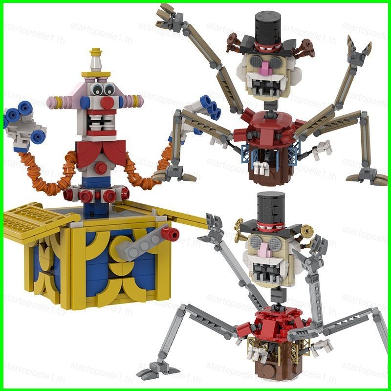ST1 FNAF Five Night's At Freddy Building Blocks BOSS Model Toys Baby ...