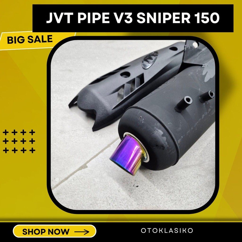 JVT Power Pipe Version 3 for Yamaha Sniper 150 – Performance Racing ...