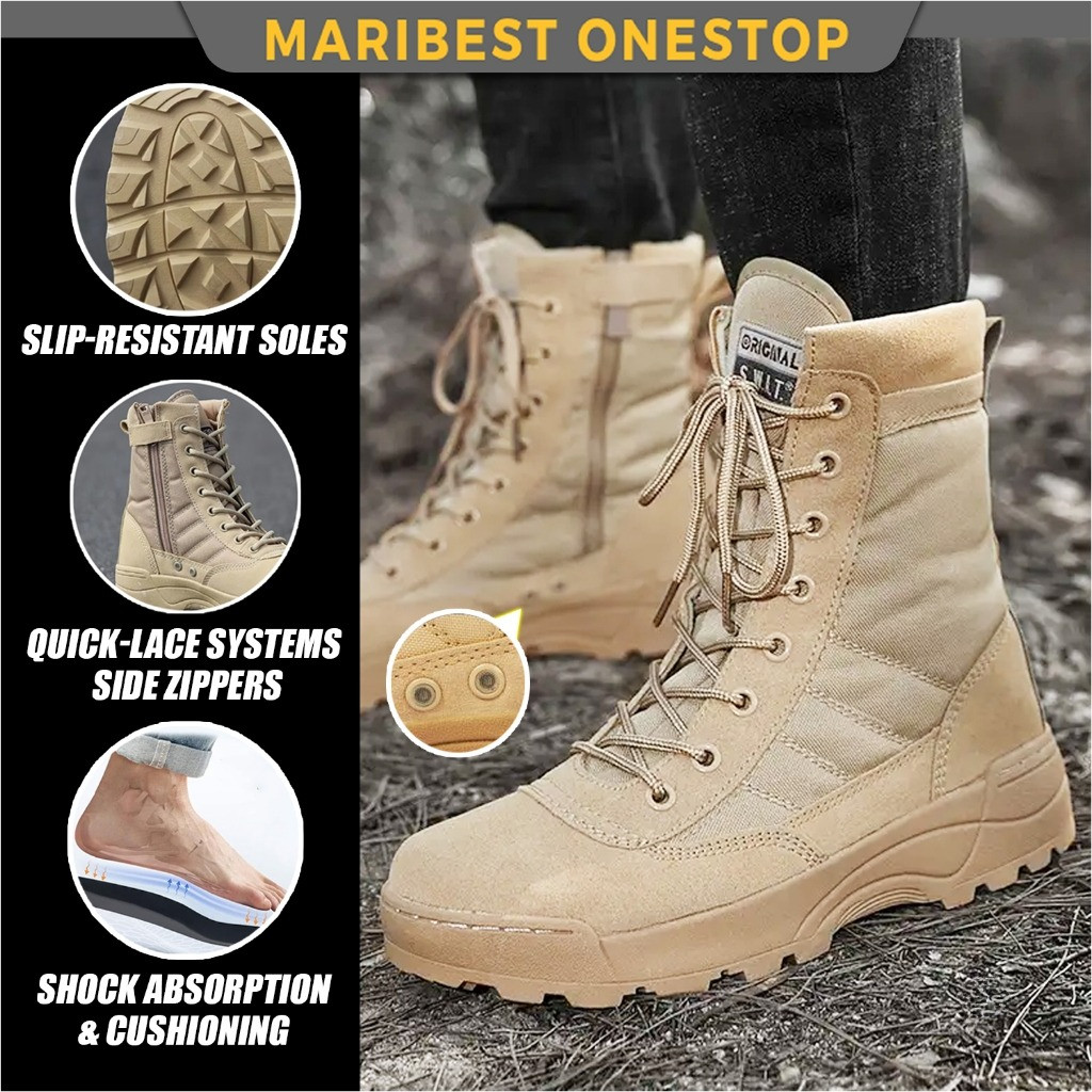 Tactical Classic Shoes Safety Original SWAT Boots Outdoor Best Shoes ...