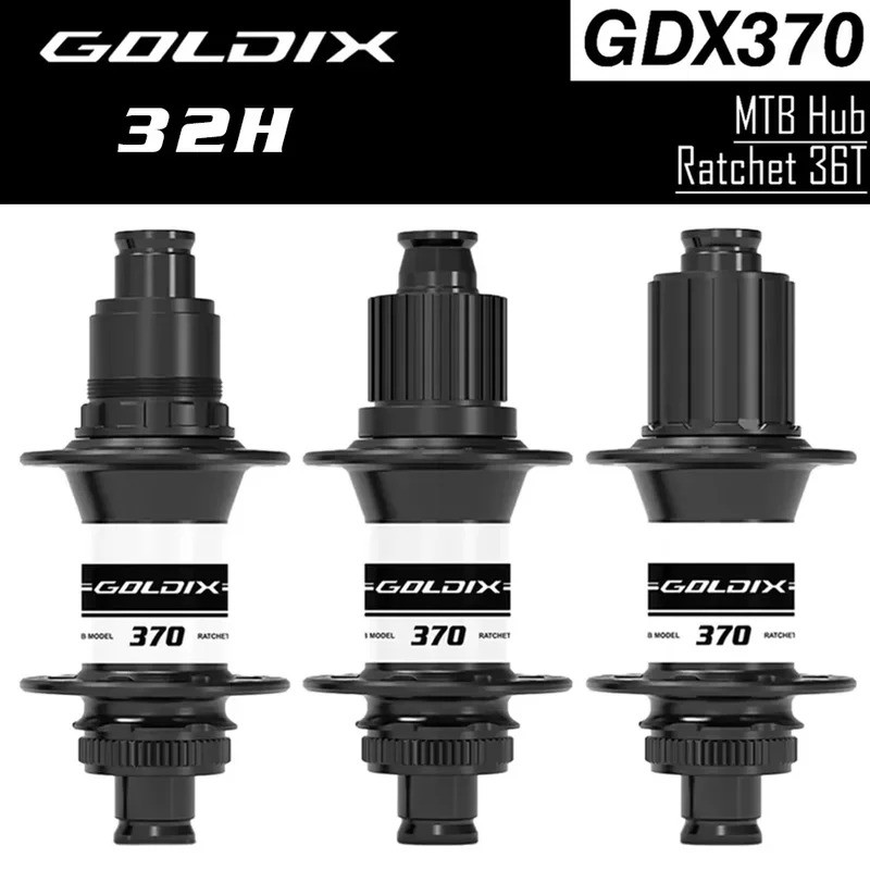 NEW GOLDIX M370 Bicycle Hub Sealed Bearing Center Lock Disc Brake J ...