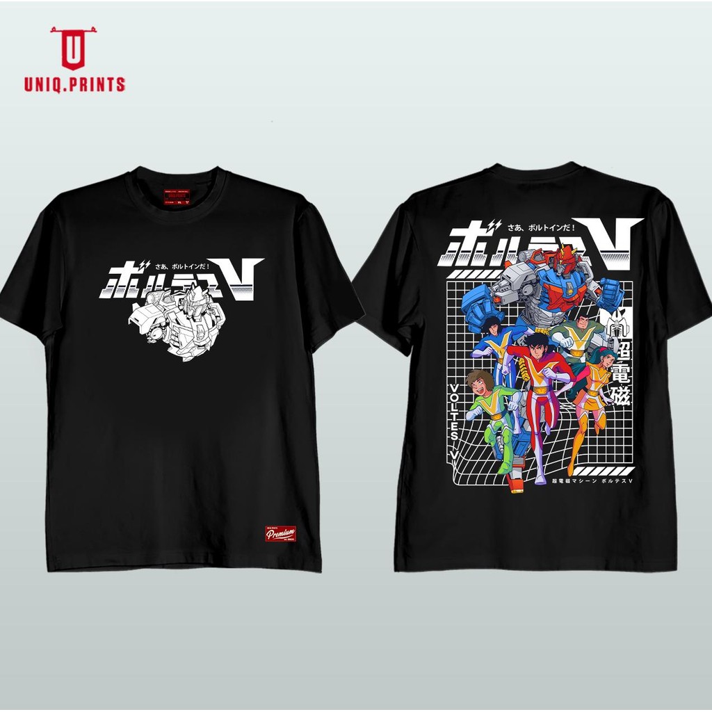 UNIQ.PRINTS VOLTES V TEAM EXCLUSIVE DESIGN UNISEX GRAPHIC TSHIRT FOR ...