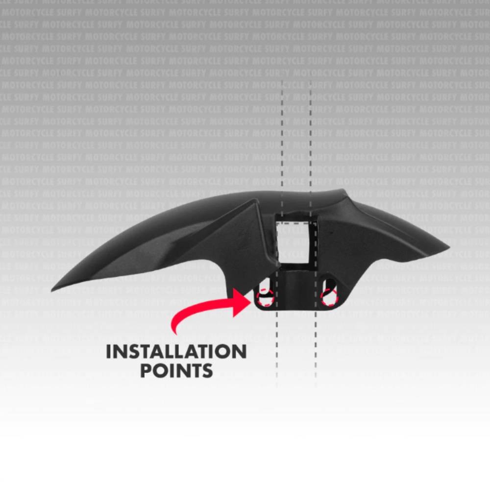 Sniper 150 Sniper 155 Front Fender Carbon Design Suitable for Yamaha ...