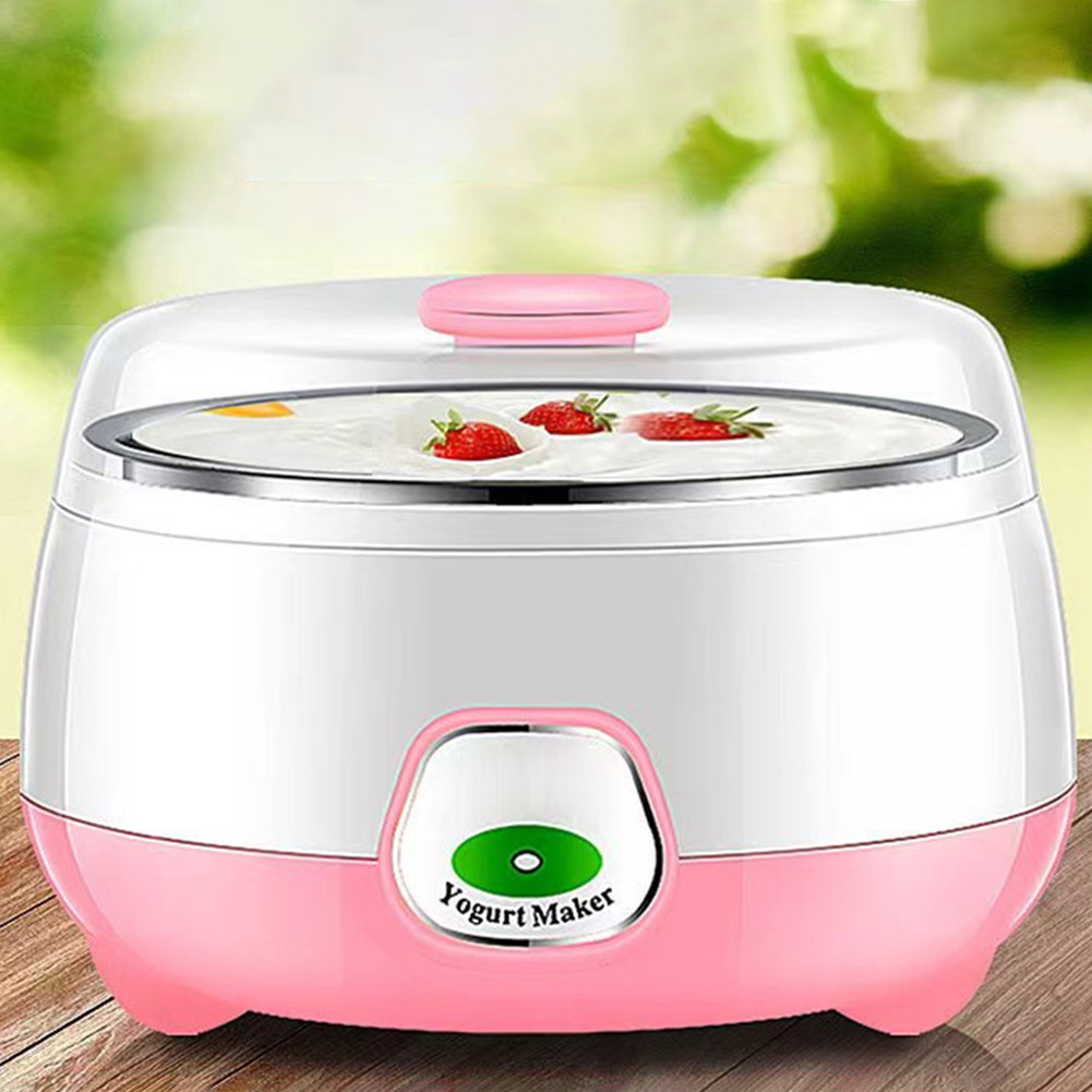 1L Greek Yogurt Maker Machine with Stainless Steel Container Electric ...