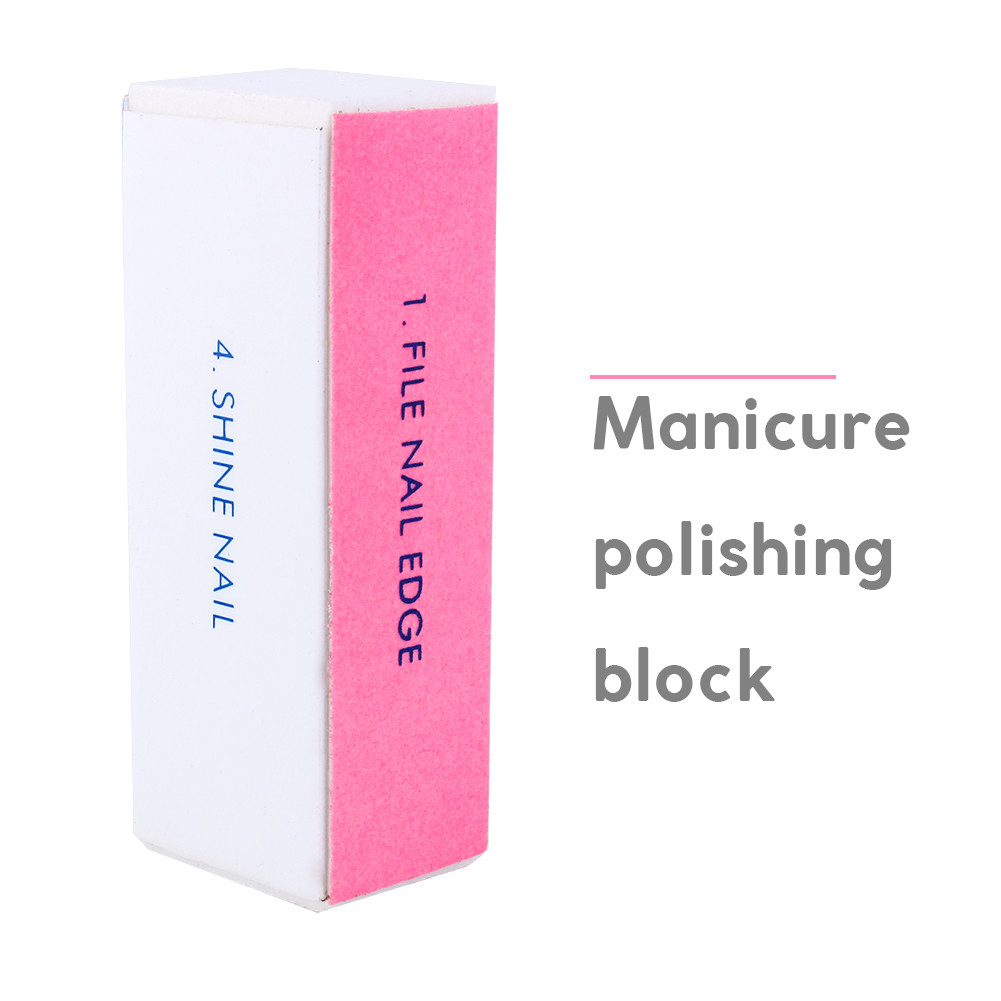 piaoliangmm Nail Art Tools 10 Pcs Shiner Buffer Buffing 4 Ways Block ...