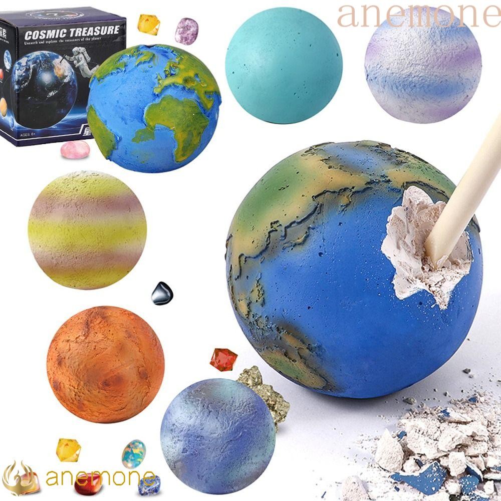 ANEMONE Digging Up Gems Toy Excavating Earth Planet with Dig Tool ...