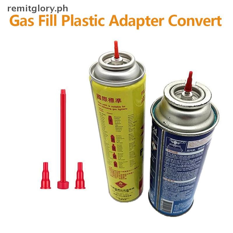 remitglory 3Pcs Gas Fill Plastic Adapter Convert Cassette Tank ...