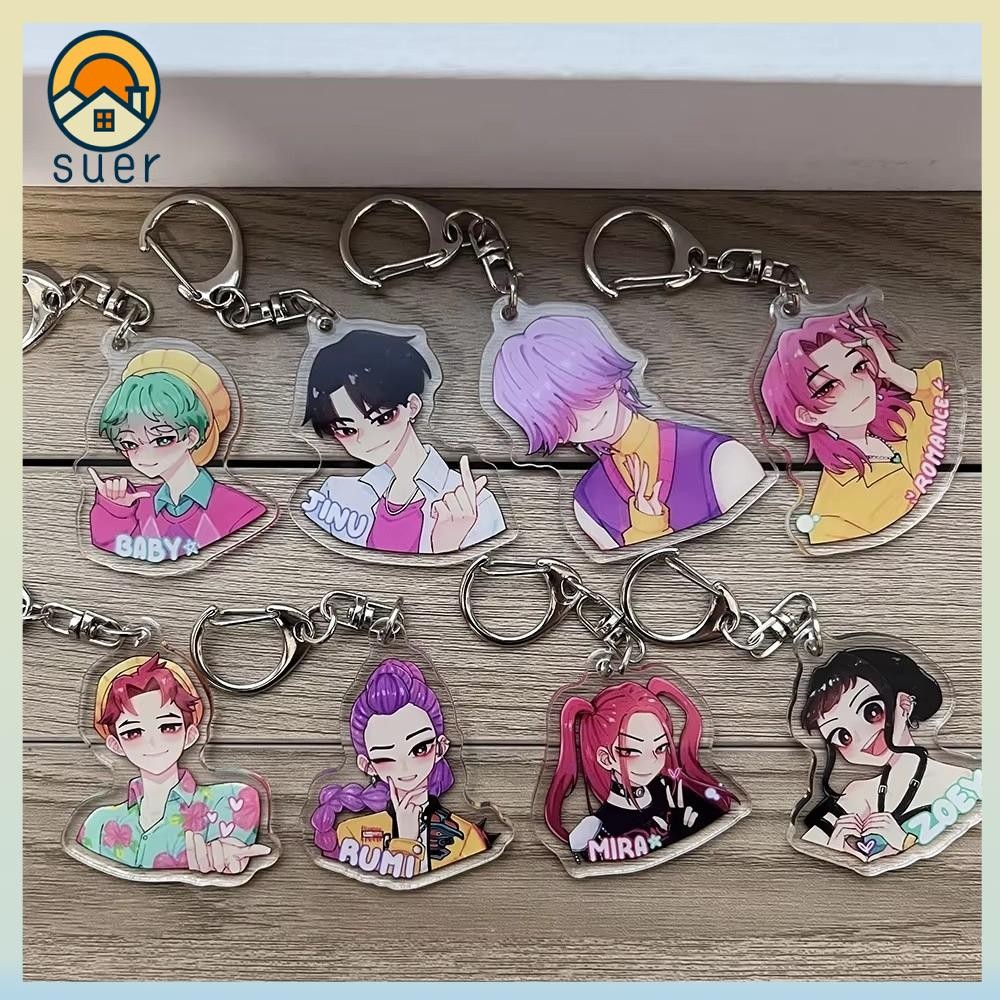 SUDEE Kpop Keychains, Rumi Zoey Jinu Mira Huntrix Saja Boys Keyrings, Merch Sold My Soul Demon ...