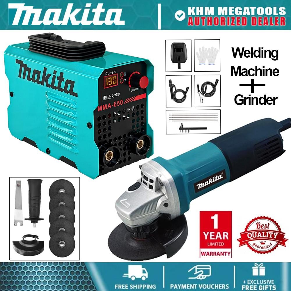 Original 1500W Electric Hand Angle Grinder+MMA-650 Inverter Welding ...