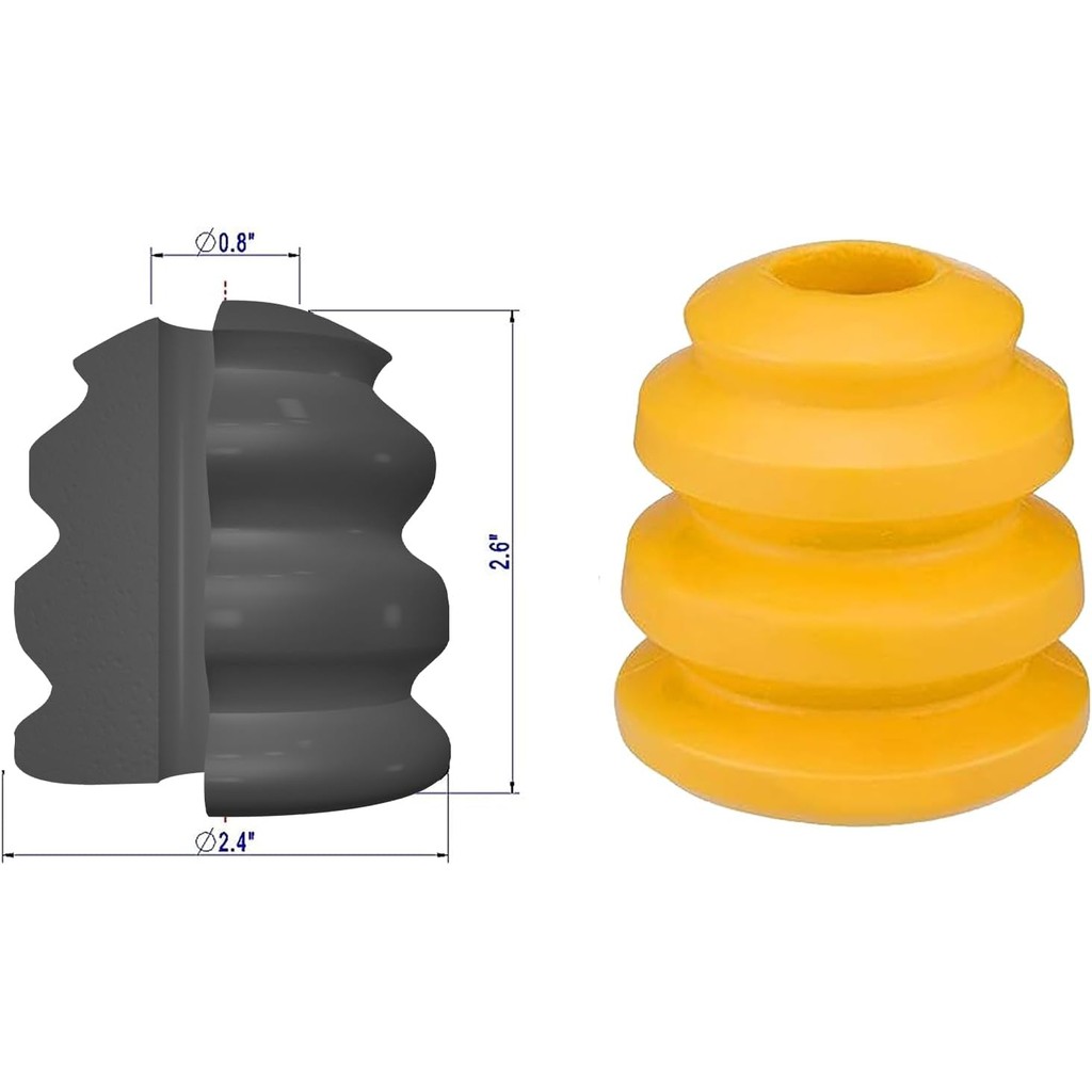 Front Bump Stops, Lower Control Arm Jounce Bumper Compatible with Chevy ...