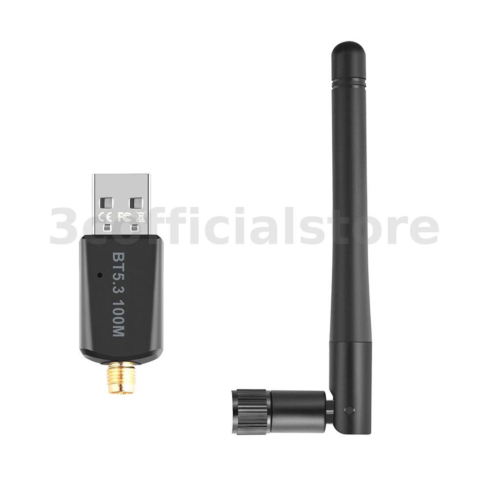 RTL807 bluetooth-compatible 5.3 USB Adapter Dongle 100M Long Range ...