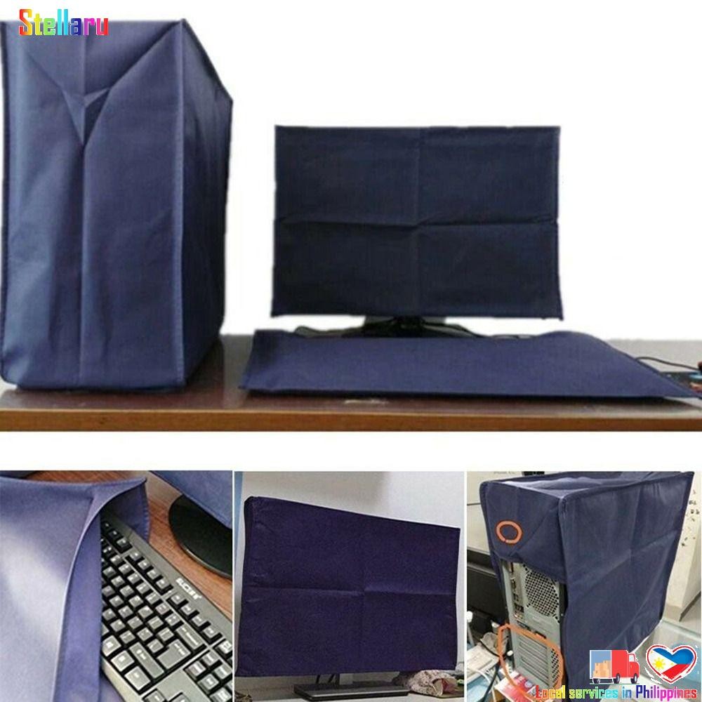 STELLARU 3PCS Desktop Computer Dust Cover, 19 To 34 Inches Moisture ...