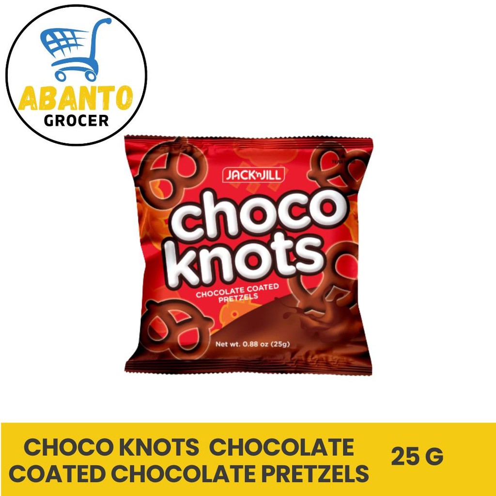 Jack N Jill Choco Knots Chocolate Coated Pretzels 25 g | Shopee Philippines