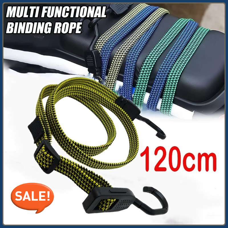 Elastic Luggage Rope with Strong Hooks/Fixed Cords Band Hook tie down ...