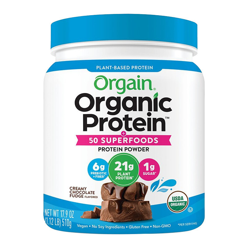 U.S. Imported Orgain Protein Powder 510g/Can-Chocolate Flavor | Shopee ...