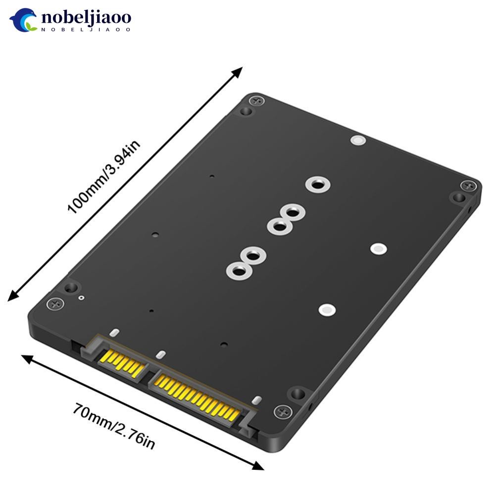 NOBELJIAOO 1PC M.2-mSATA To SATA Solid State SSD To SATA External Disk ...