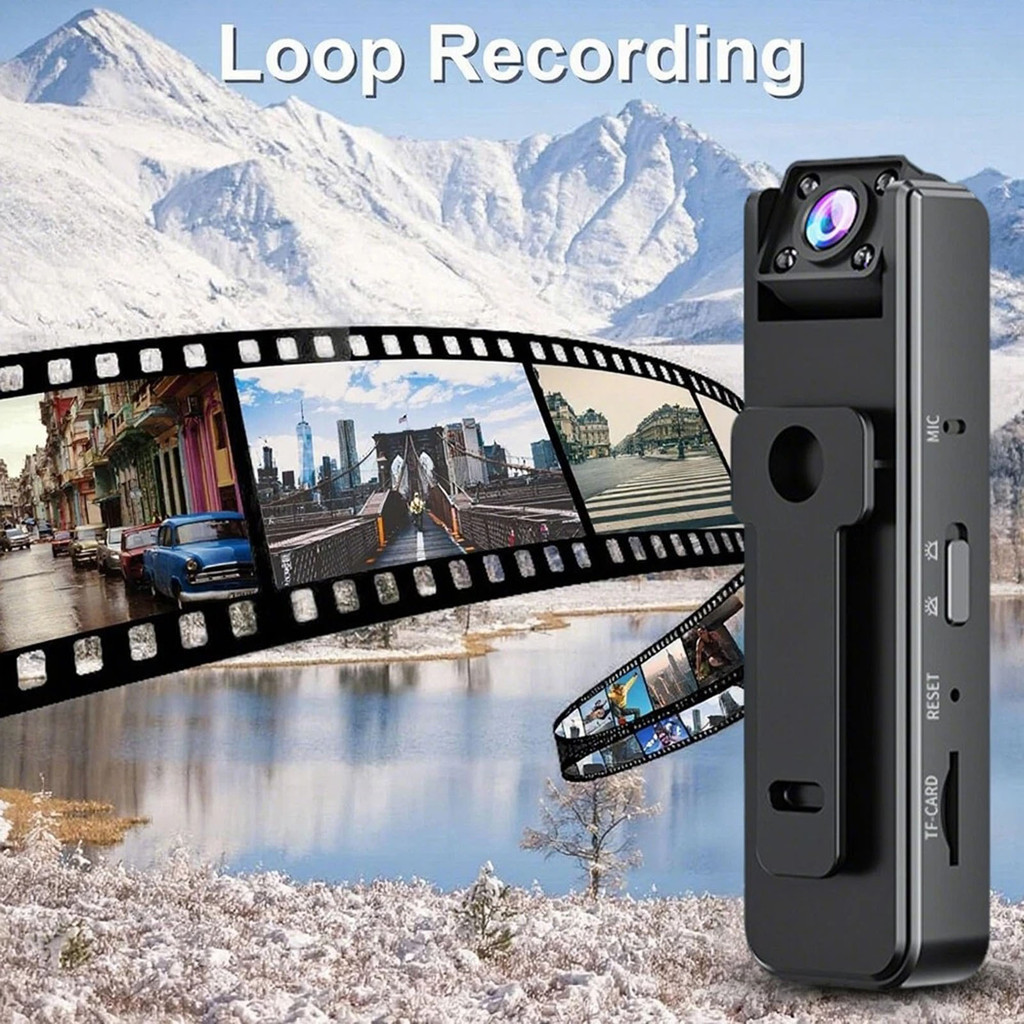 Wearable DV Recorder For Sports Lightweight Portable Sport DV Camcorder ...