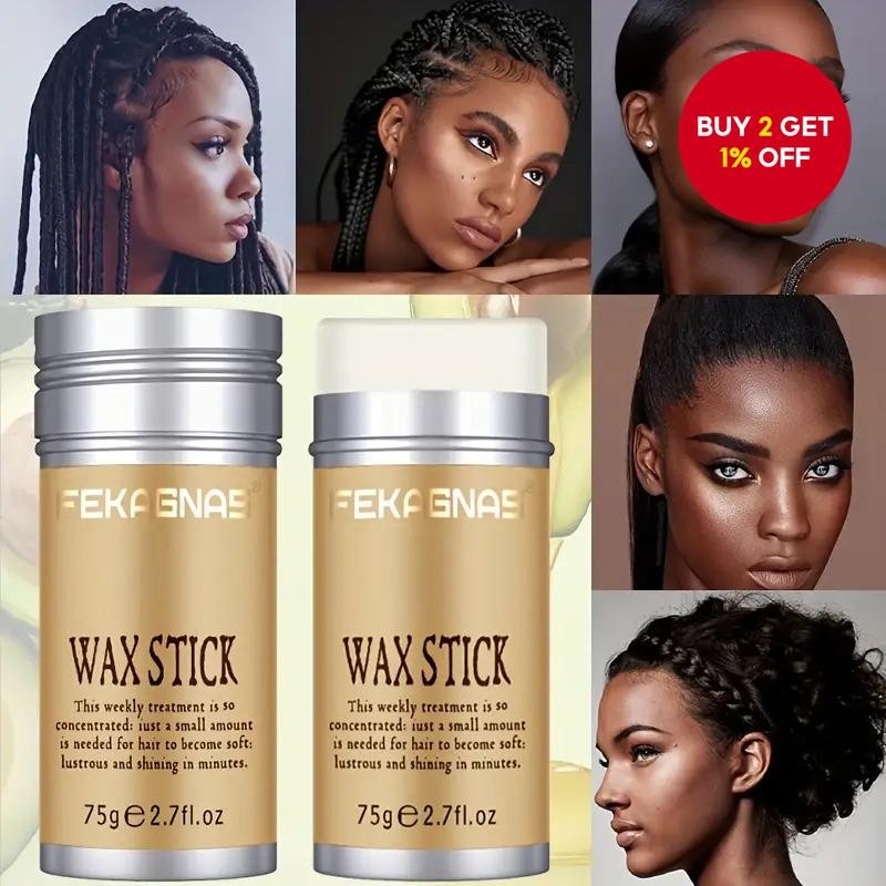 75g hair wax stick, suitable for all hair types. Effortlessly manage ...