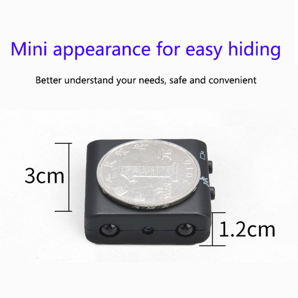 【COD+ Local Delivery】Mini Nanny Camera 1920x1080P HD Video Recorder ...