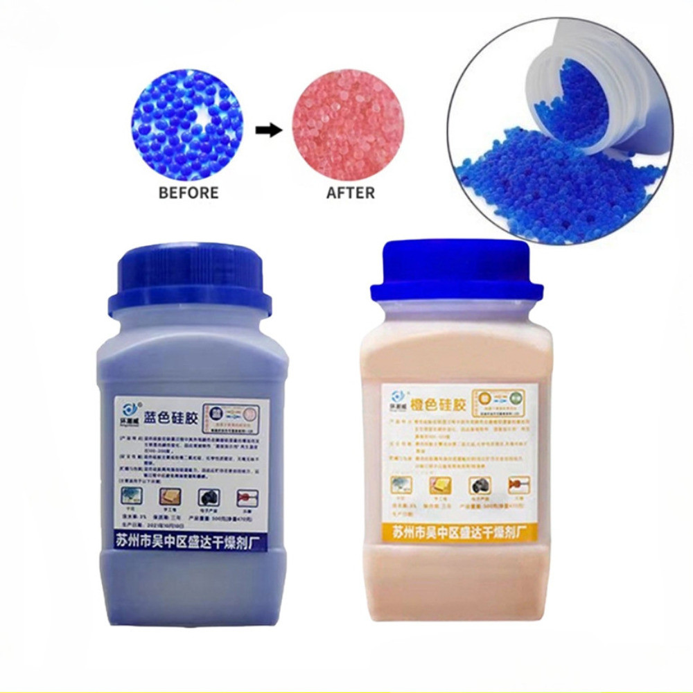 500G Reusable Color Changing Silica Gel Desiccant for Camera and Lens ...