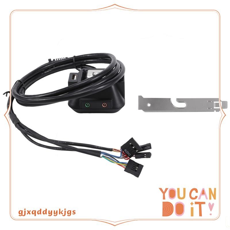 Desktop Computer Case Switch,Reset HDD Button Switch with Dual USB ...