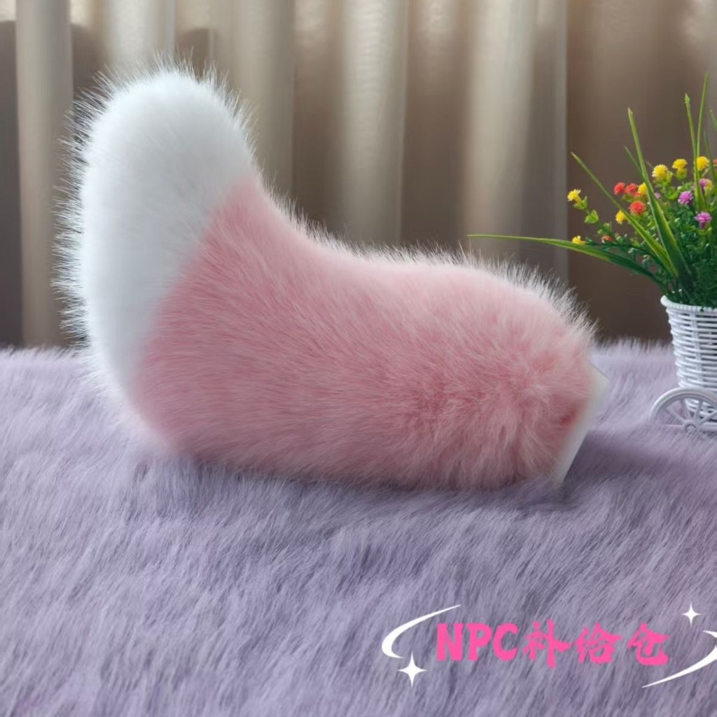 Smart Electric Tail Fox Remote Control Two-Dimensional Mini Plush Comic ...