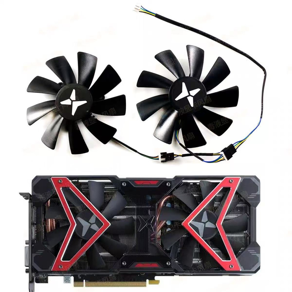 NEW 100MM 4PIN GAA8S2U RX 580 GPU fan for DATALAND Radeon RX580 585 588 ...