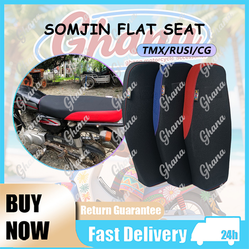 SOMJIN FLAT SEAT Assembly for TMX 155/TMX 125/CG/RUSI/PINOY/SKYGO ...