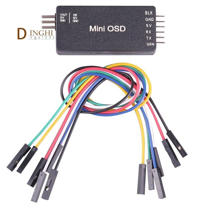 Flight Control Module Flight Control OSD Module Mini OSD Displayable ...