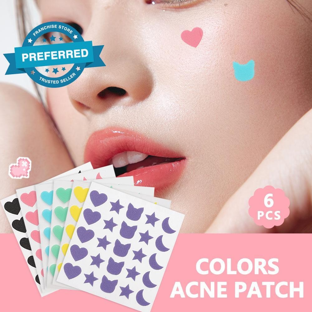 Pe Color Opposite Sex Acne Patch Acne Patch Star Love Acne Care Patch ...