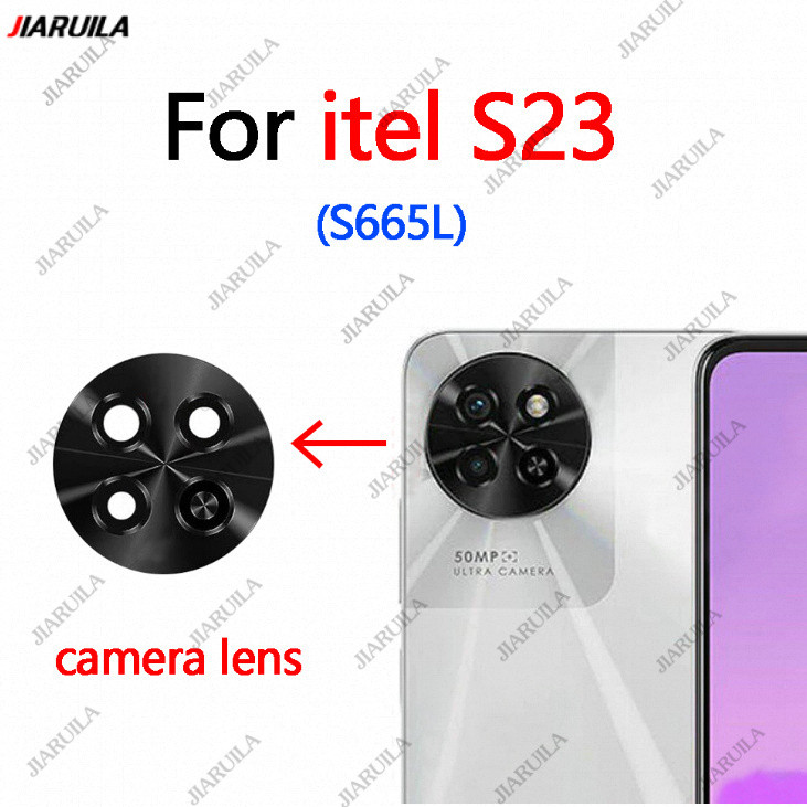 Rear Back Camera Glass Lens Cover For Itel S23 S665L Replacement With ...