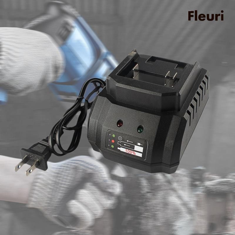 [Fleurir] 21V Battery Charger Power Tool Accessory Universal Charger ...
