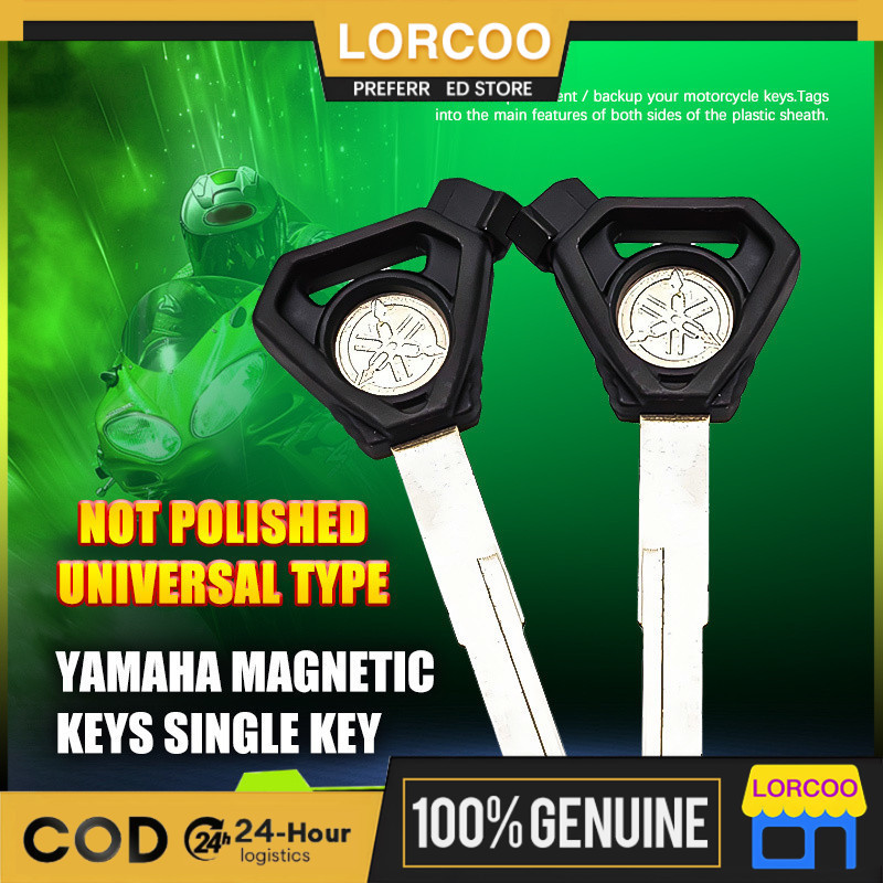 NEW 1PC Yamaha magnetic keys Single key blanks Yamaha motorcycle key ...